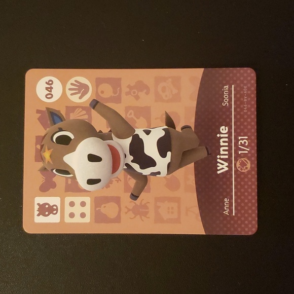 Nintendo | Other | 32 Winnie 46 Animal Crossing Acnh Nintendo Switch ...